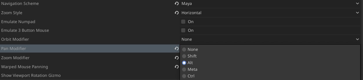 Allow two modifier keys for mouse navigation in the 3D editor viewport · Issue #3646 ...
