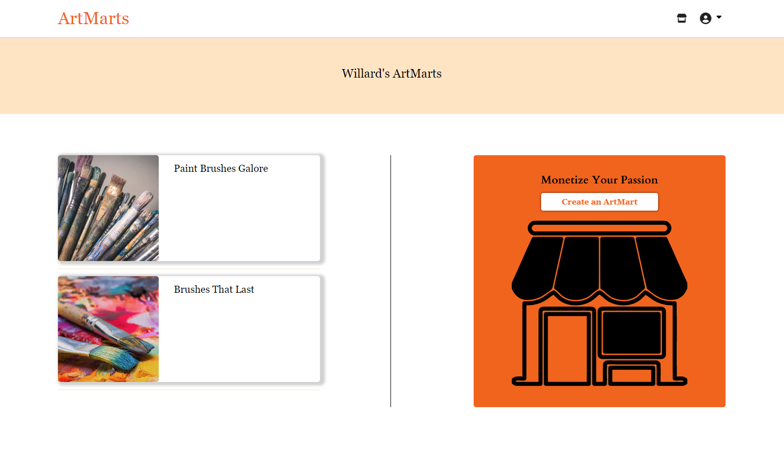 GitHub - codewjm/ArtMarts: Repo for ArtMart clone of Etsy