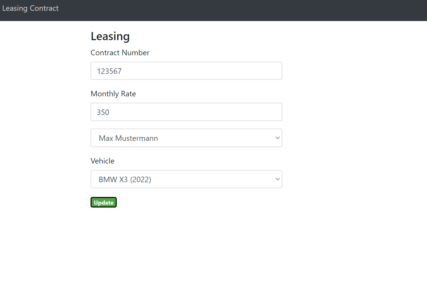 GitHub - dharanik09/Leasing-Contract-Sample-Project: Leasing Contract ...