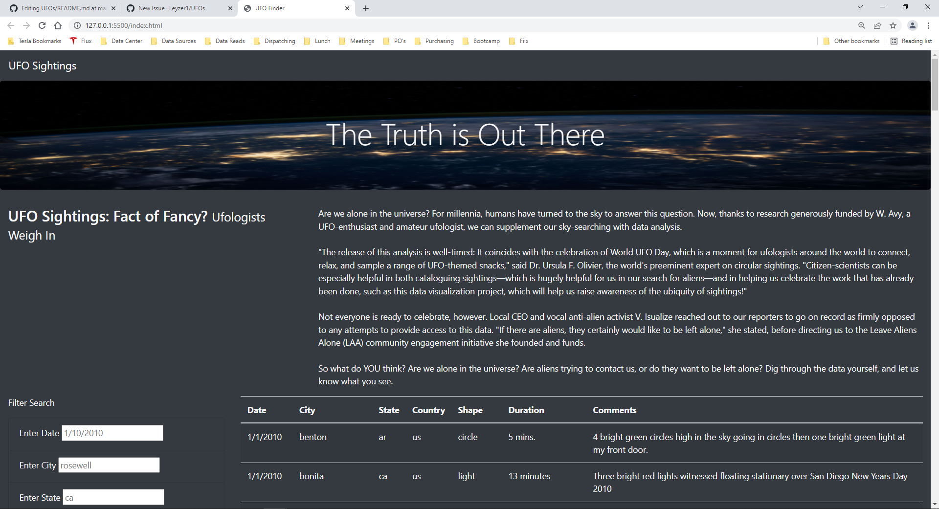 GitHub - Leyzer1/UFOs