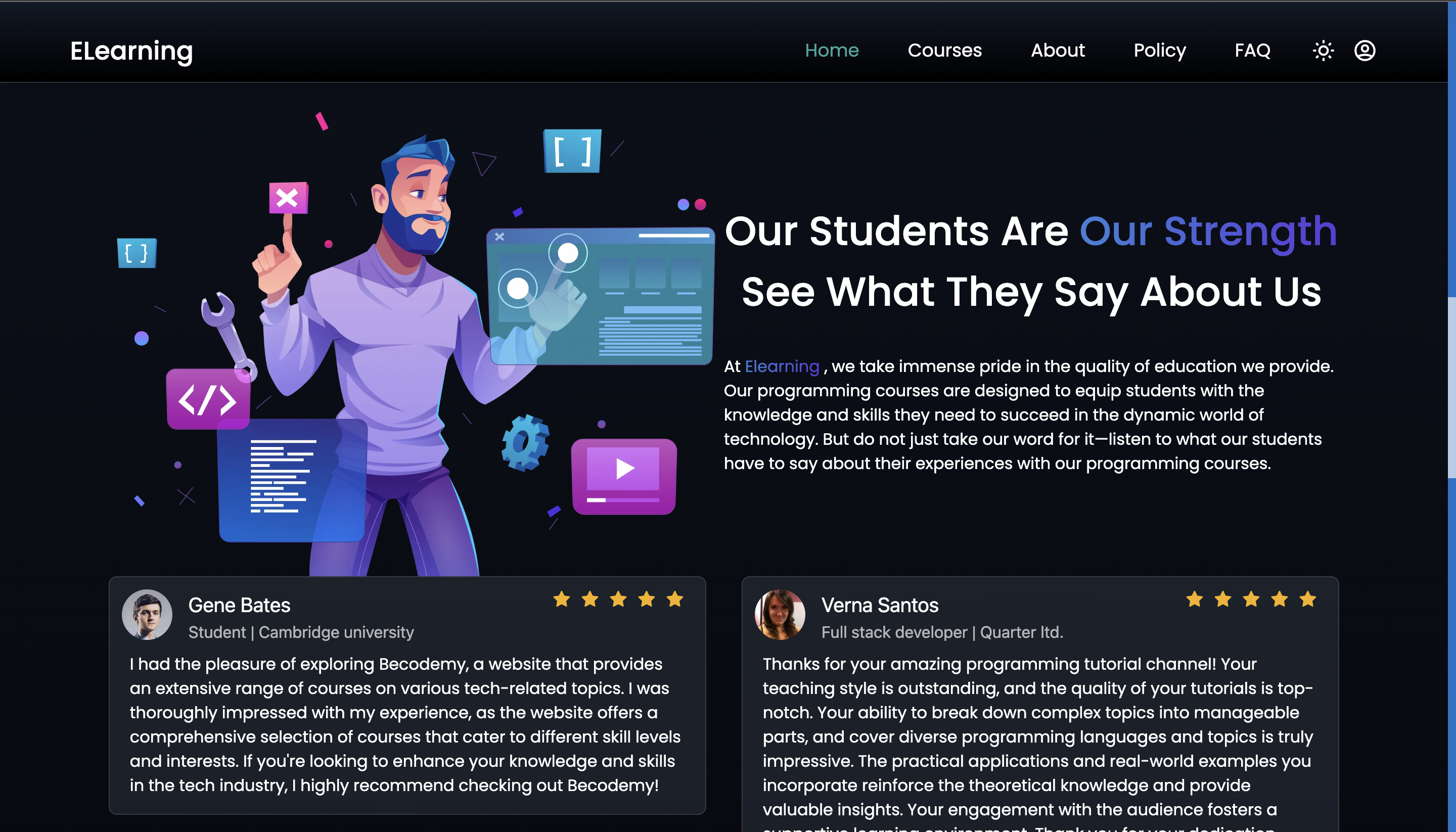 GitHub - hung3009/E-Learning