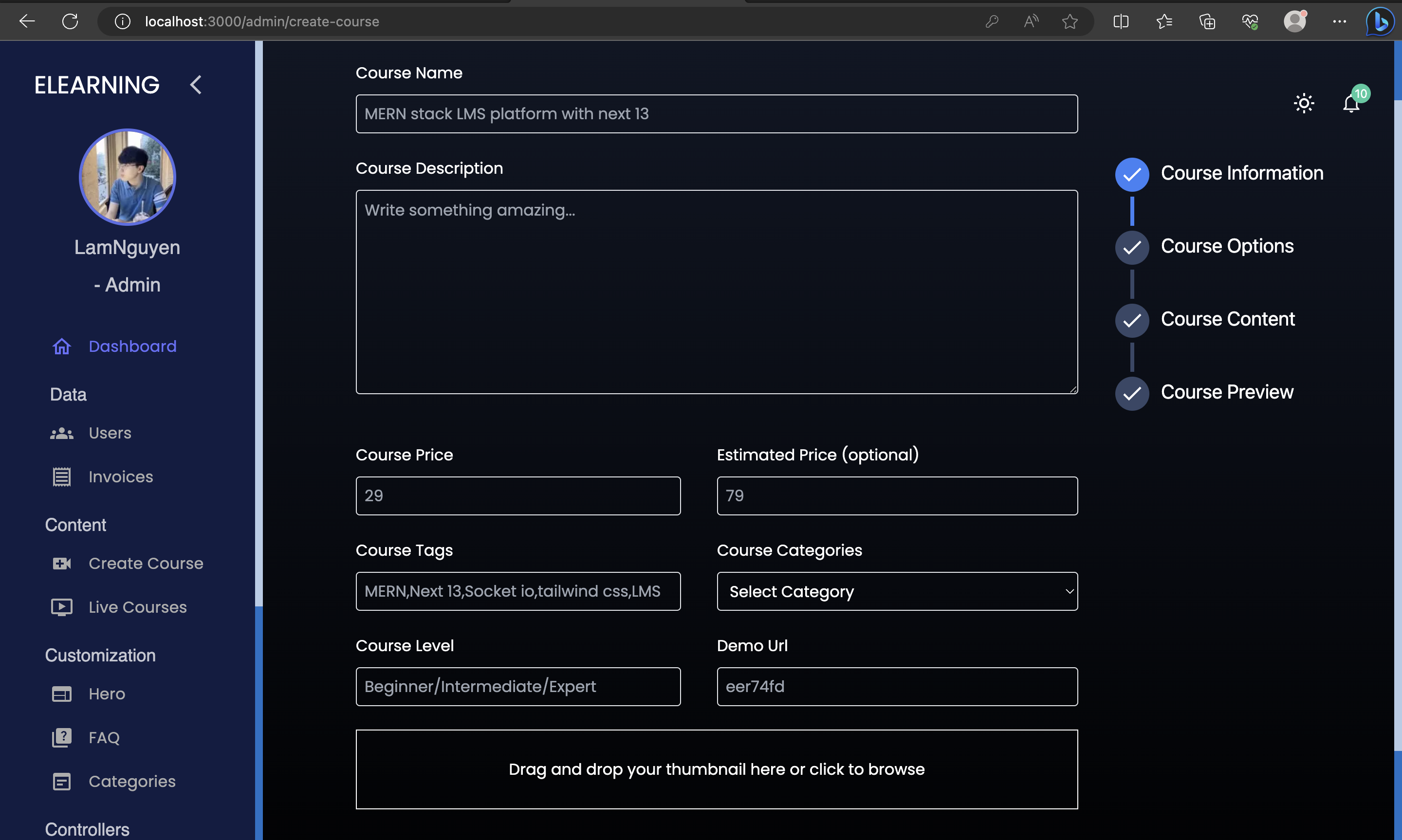 GitHub - hung3009/E-Learning