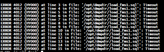 [问题] 100多兆的数据，使用load data，竟然超时 · Issue #771 · oceanbase/oceanbase · GitHub