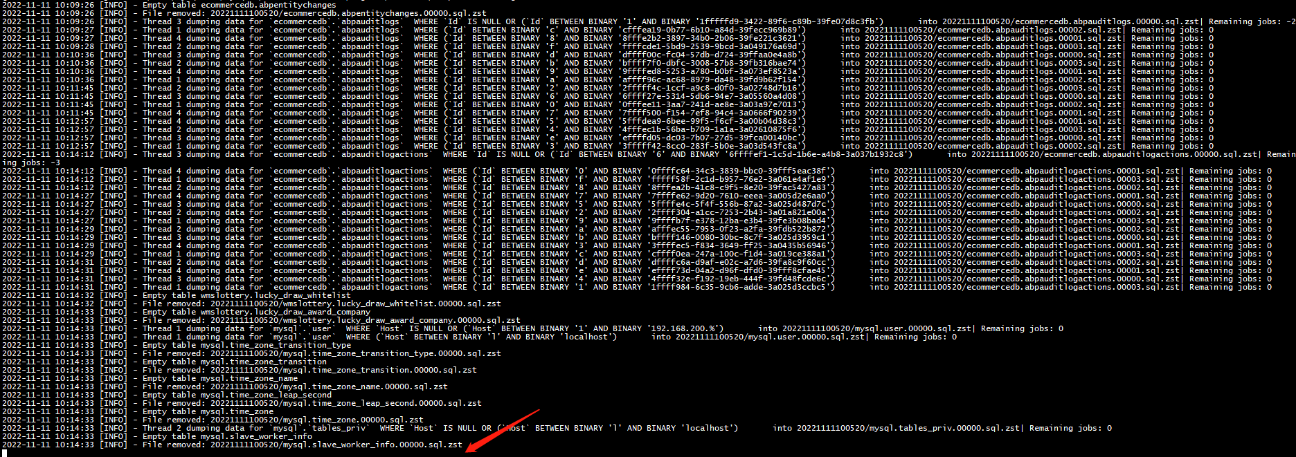 [BUG] v0.13.0-1，mysql8.0，coredump · Issue #889 · mydumper/mydumper · GitHub