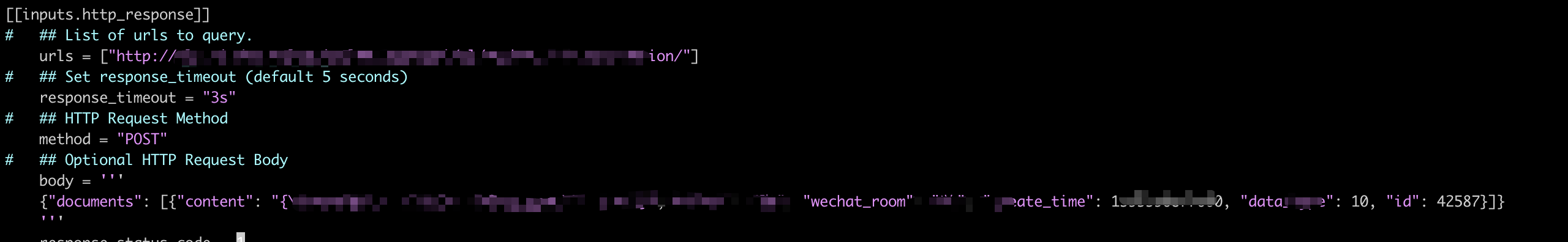 URL监控不反回响应码 · Issue #11330 · influxdata/telegraf · GitHub