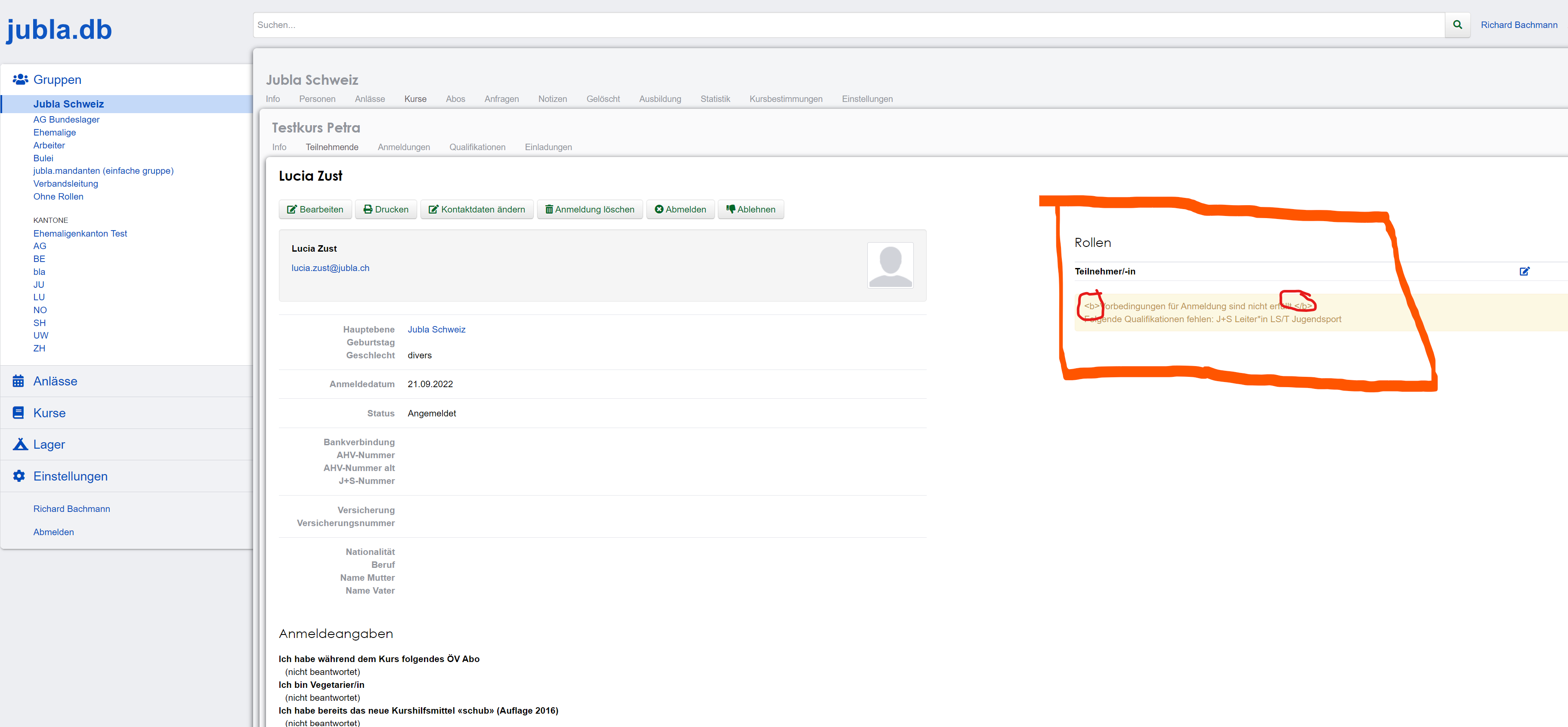 KURSE: J+S Reaktivierung von Qualifikationen · Issue #1640 · hitobito/hitobito · GitHub