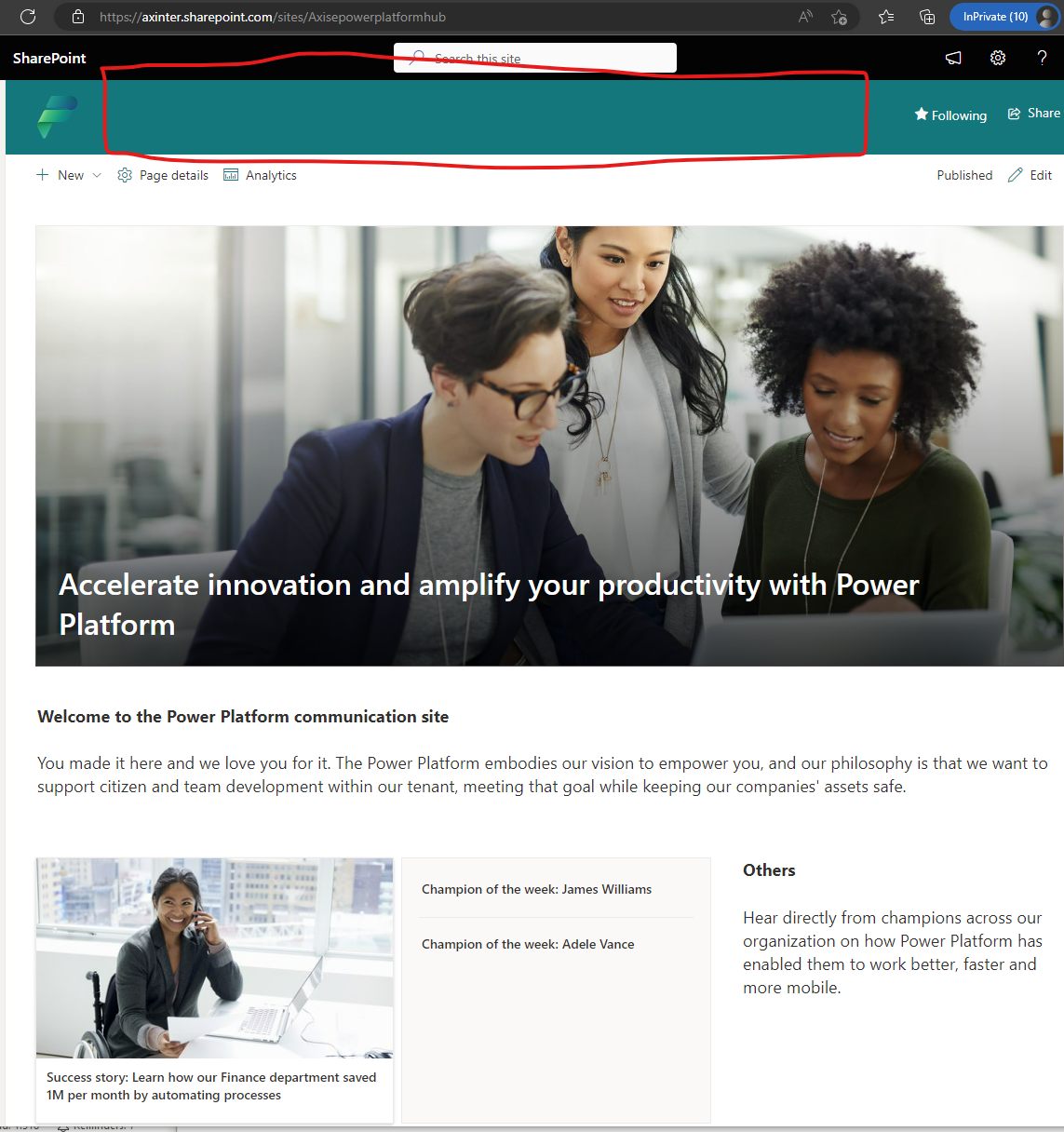 [Power Platform communication site template] An Error occurred · Issue #4614 · microsoft/coe ...