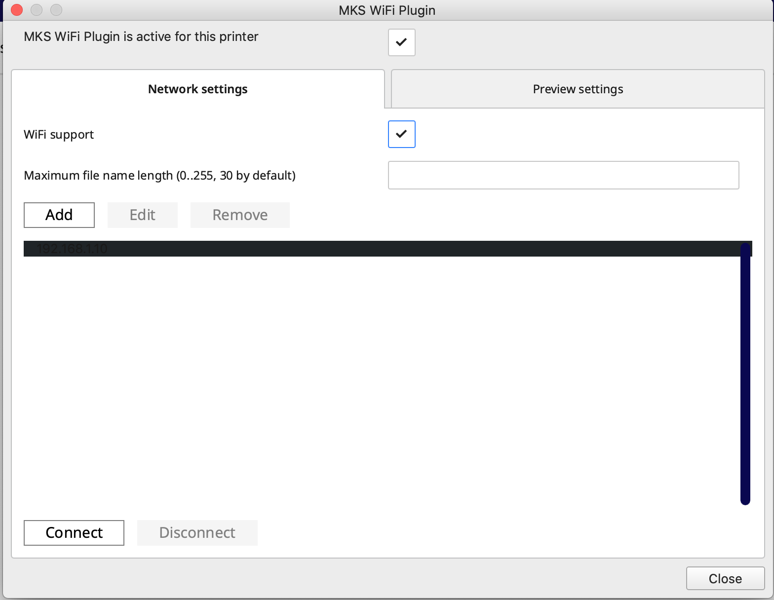 [BUG] [1.2.4] No default selection of IP address at the Wifi settings · Issue #199 ...