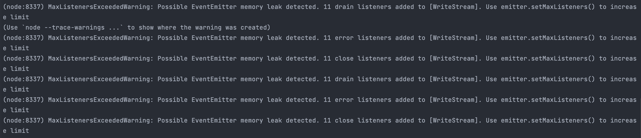 Lerna 6 and Module Federation: MaxListenersExceededWarning · Issue #3426 · lerna/lerna · GitHub