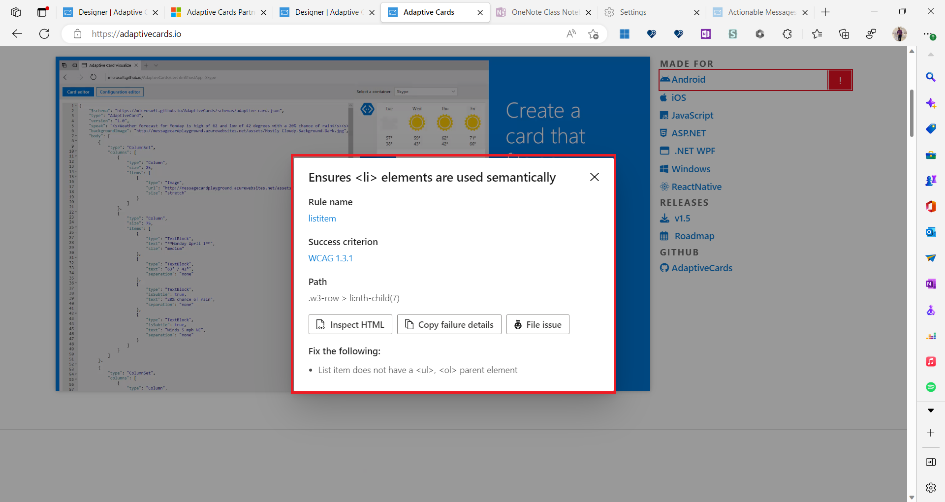 [Adaptive Cards: Main Body]: Ensures elements are used semantically · Issue #8155 · microsoft ...