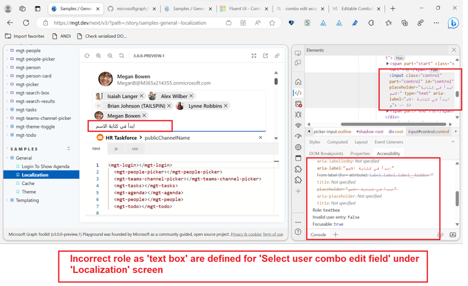 Mgtp Samples General Localization Incorrect Role Is Defined As Text Box Instead Of Combo 8597