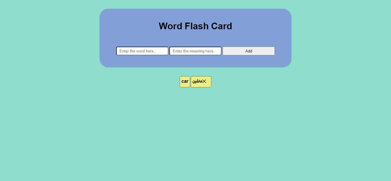 GitHub - pejmanbtc/Word_flashcard