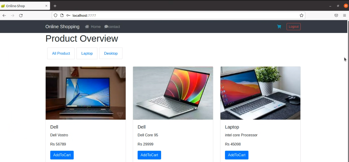 GitHub - ak-kulkarni/EkartProject: ShopOnline is a ecommerce shopping ...