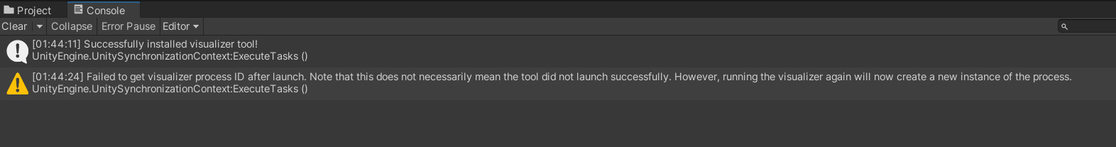 Failed to get visualizer process ID after launch (Windows 10) · Issue #472 · Unity-Technologies ...