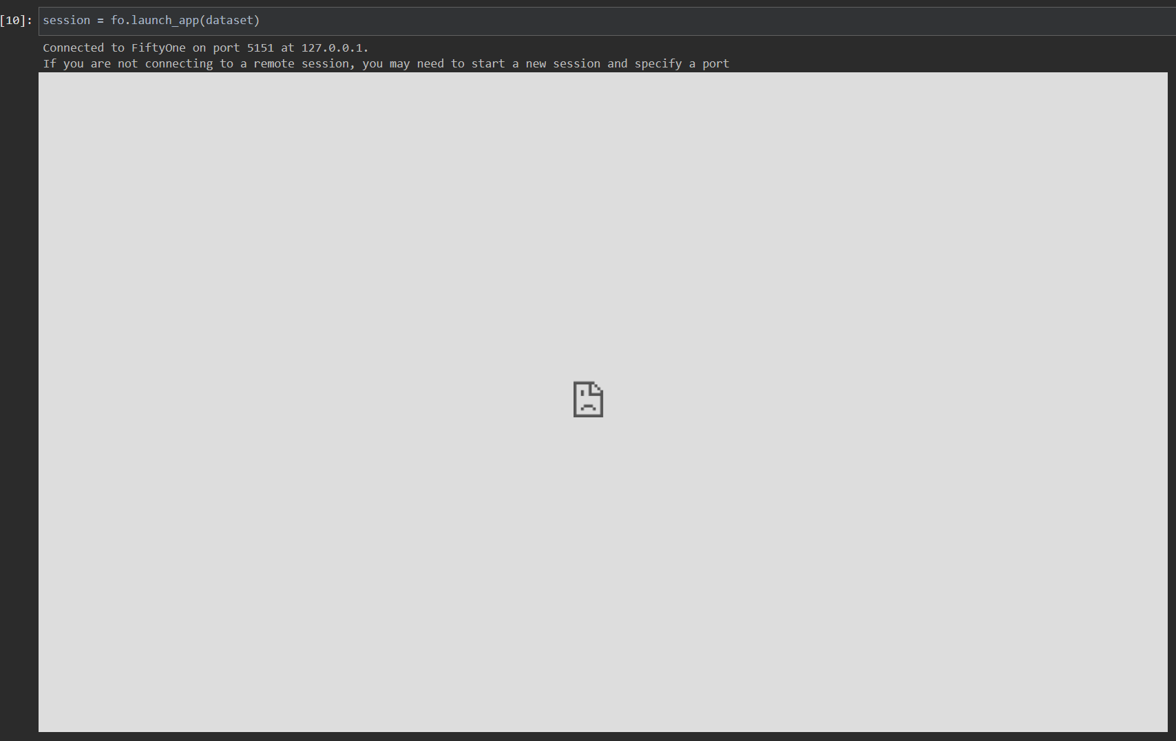 [SETUP-BUG] It looks like you are not connected to a session · Issue #1726 · voxel51/fiftyone ...