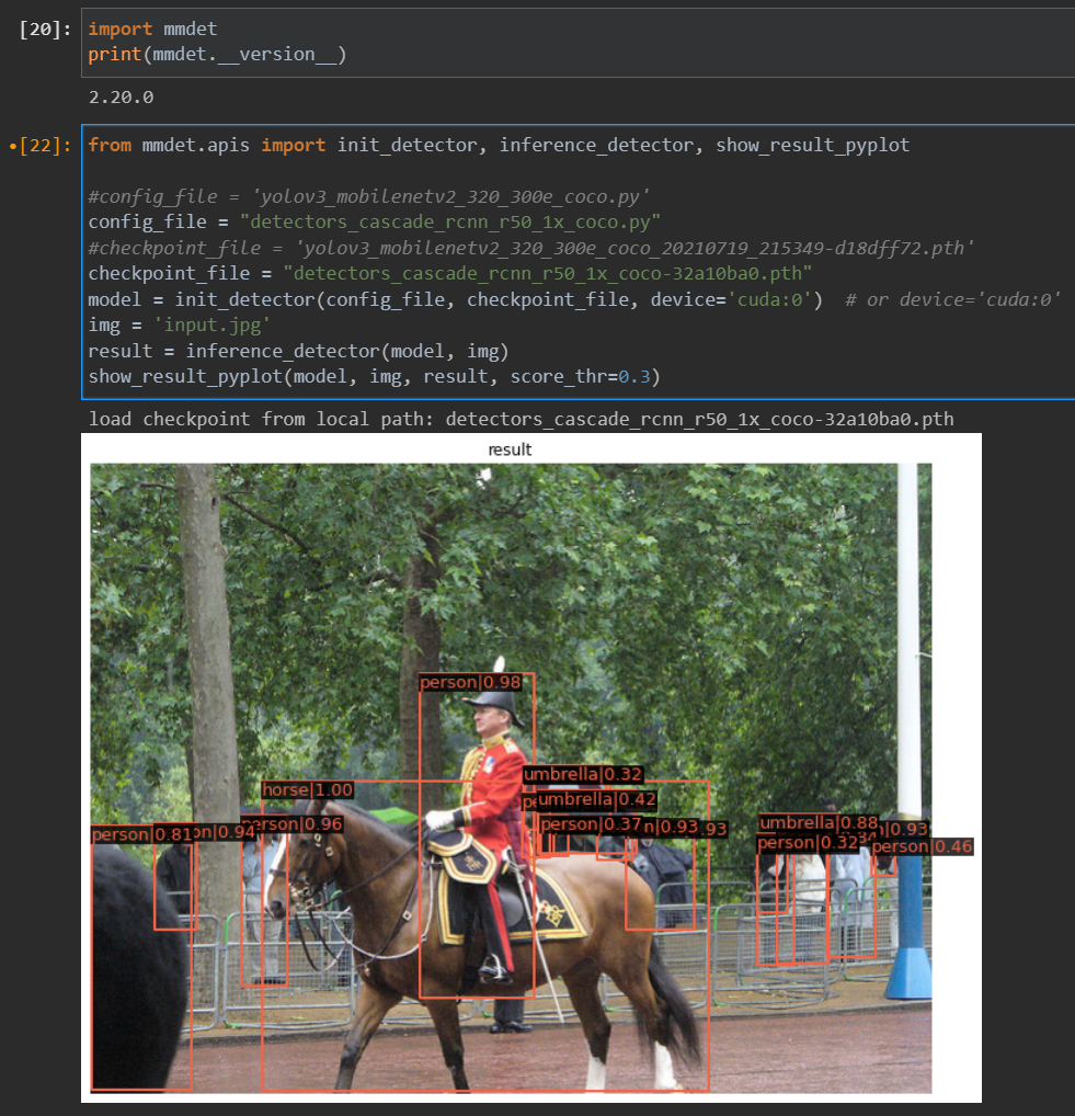 Show result pyplot Does Not Plot The Mask Only Bbox Issue 8456 Open mmlab mmdetection 