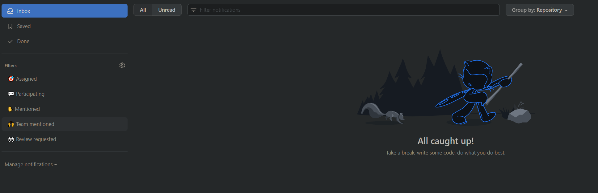 My Github Inbox Is Always Empty I Receive Only Email Notifications