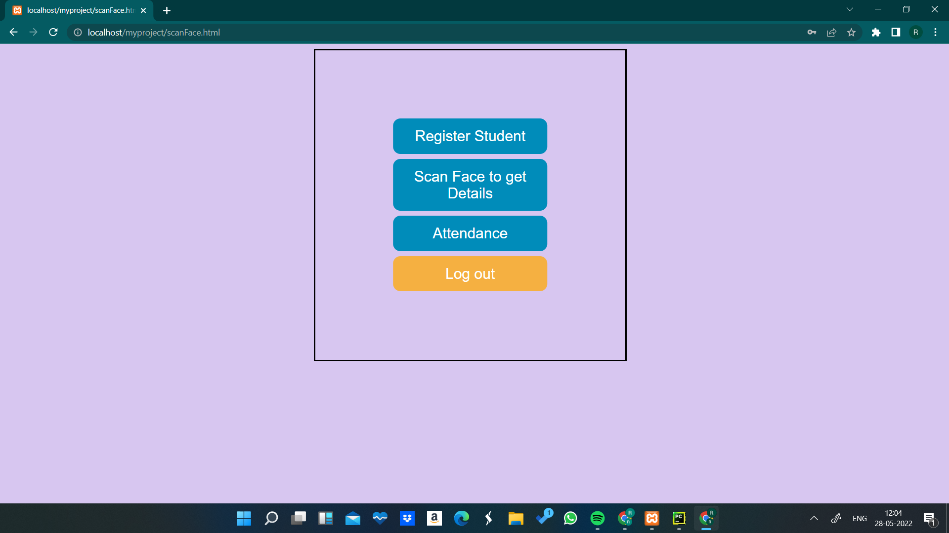 GitHub - RiddhiShivhare/Student-s-Details-Using-Face-Recognition: It is ...