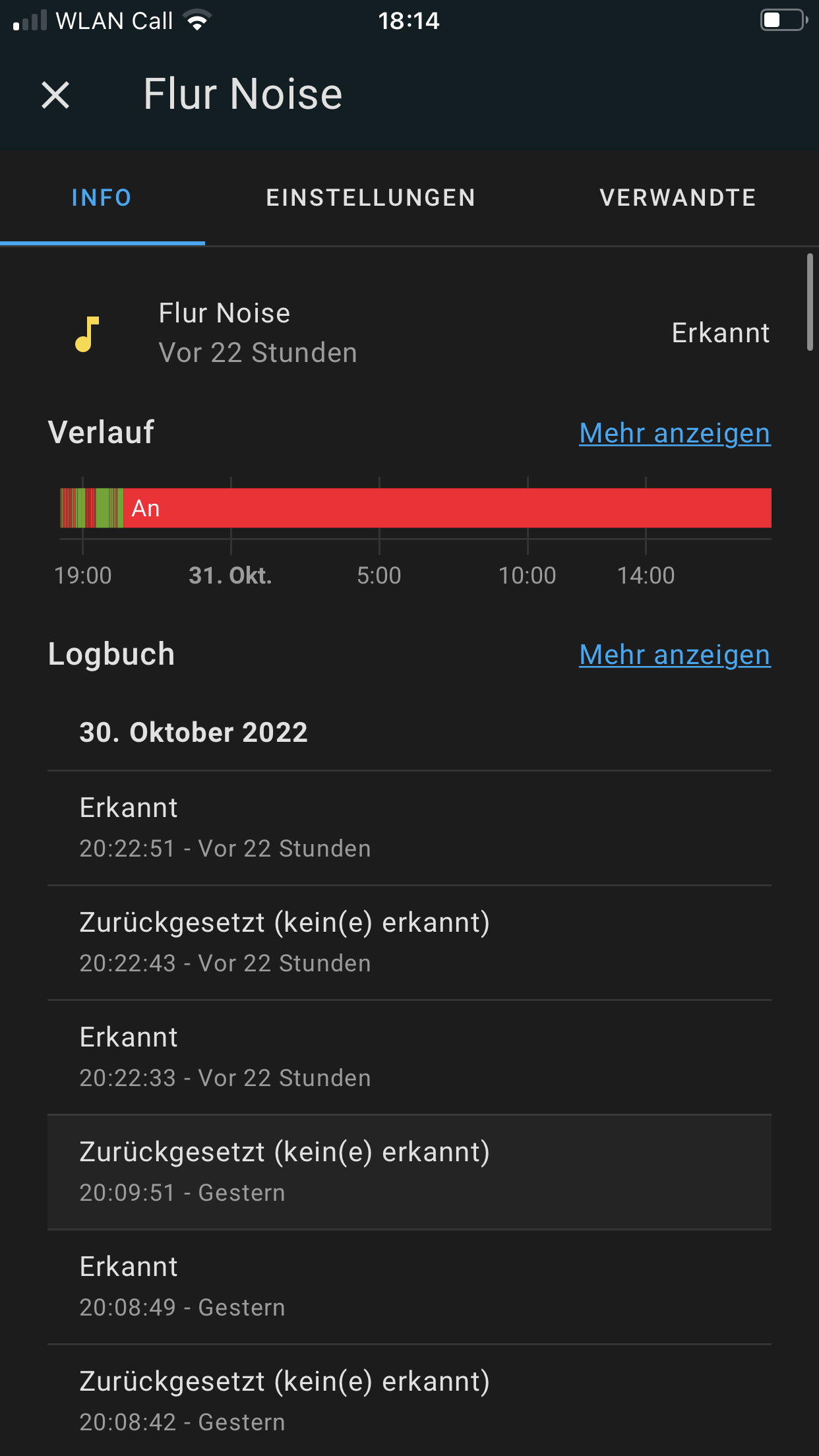 Noise Sensor does not reset. · Issue #247 · JurajNyiri/HomeAssistant-Tapo-Control · GitHub