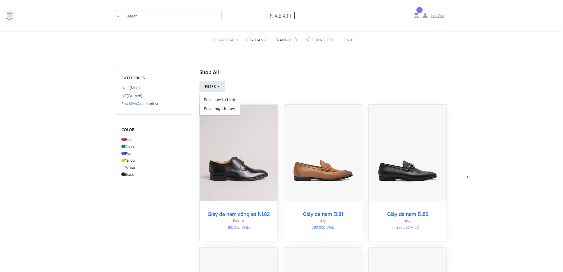GitHub - luuphuphat69/ShoesSalePage: ASP .NET MVC