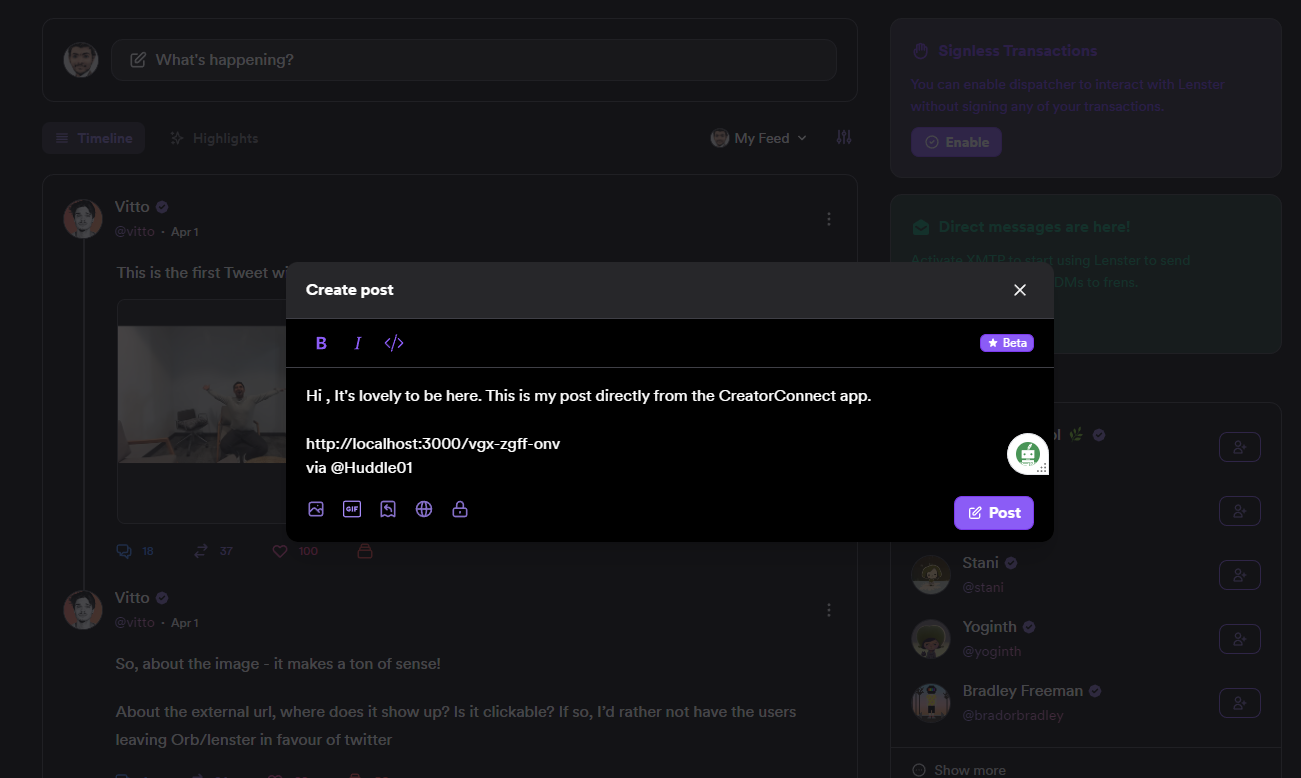 GitHub - kamalbuilds/Creator-Connect