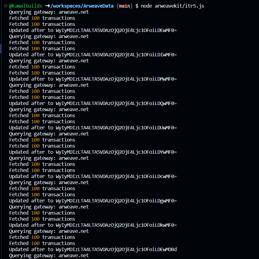 GitHub - kamalbuilds/ArweaveChainRetriever