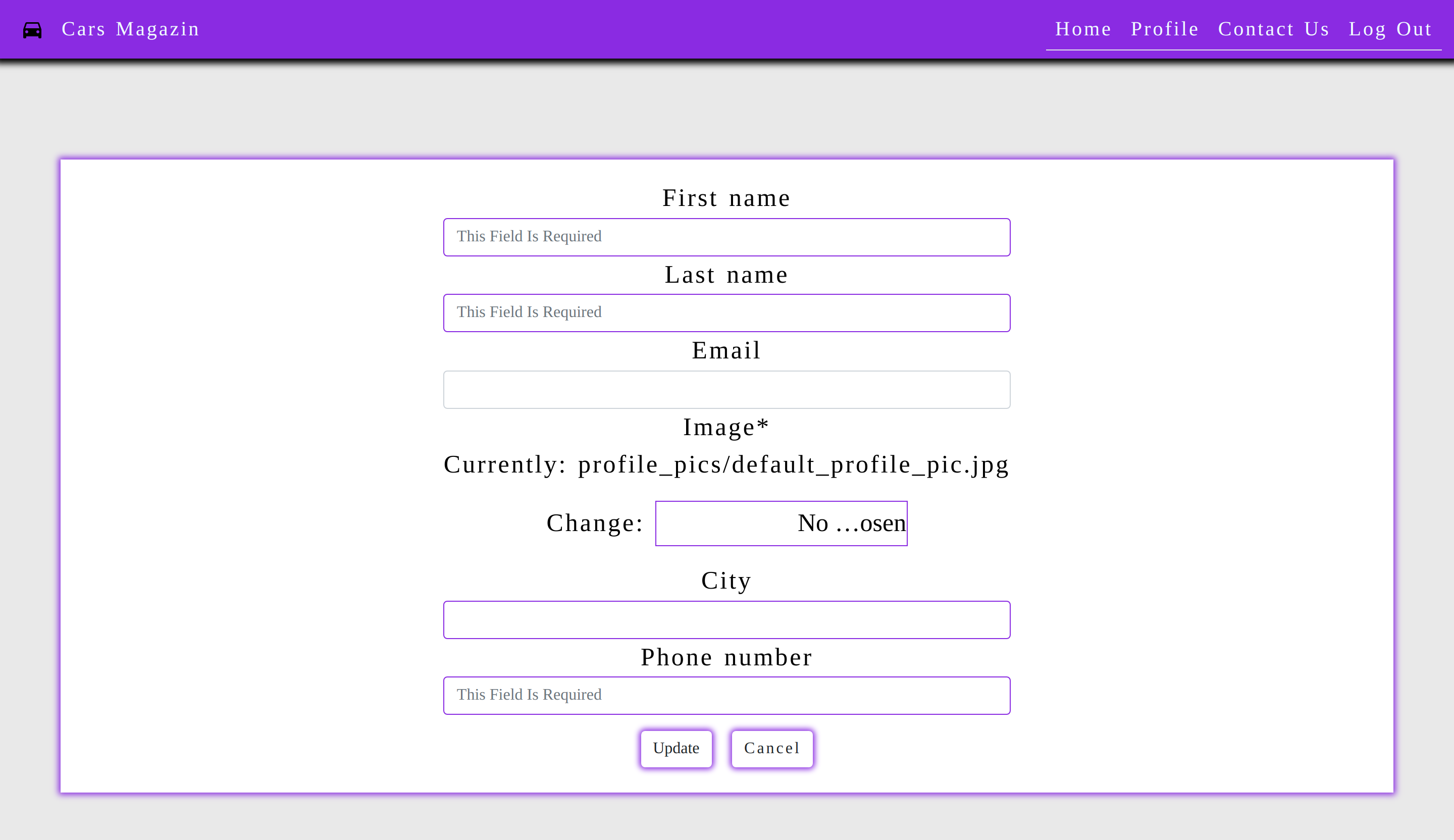 GitHub - proofey/cars_magazin