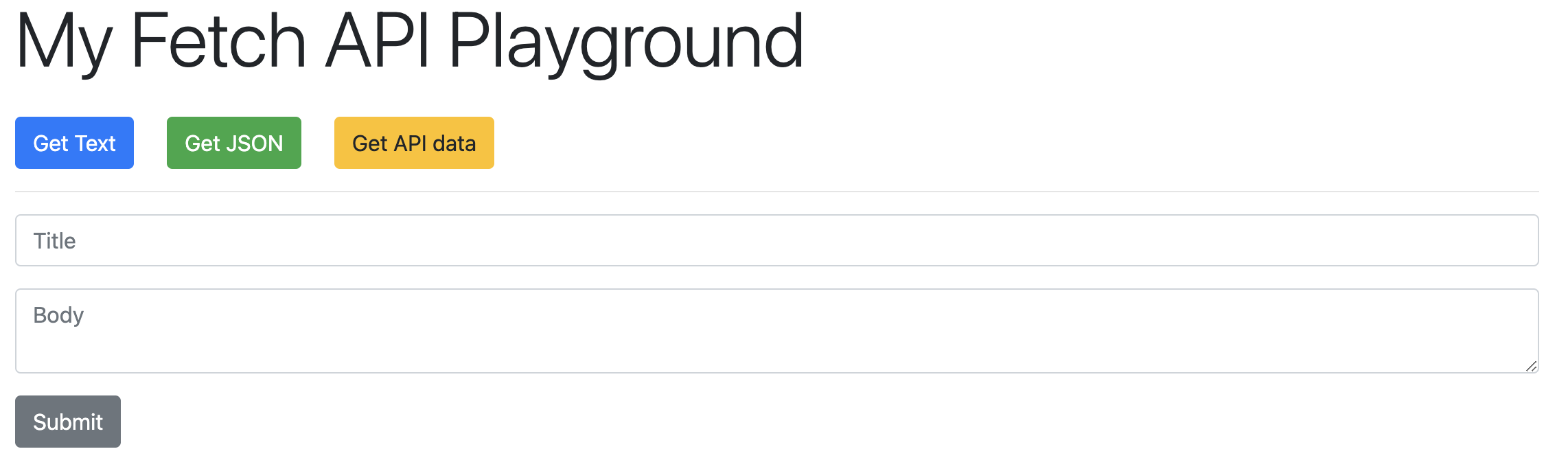 GitHub - aneemqah/fetch-playground