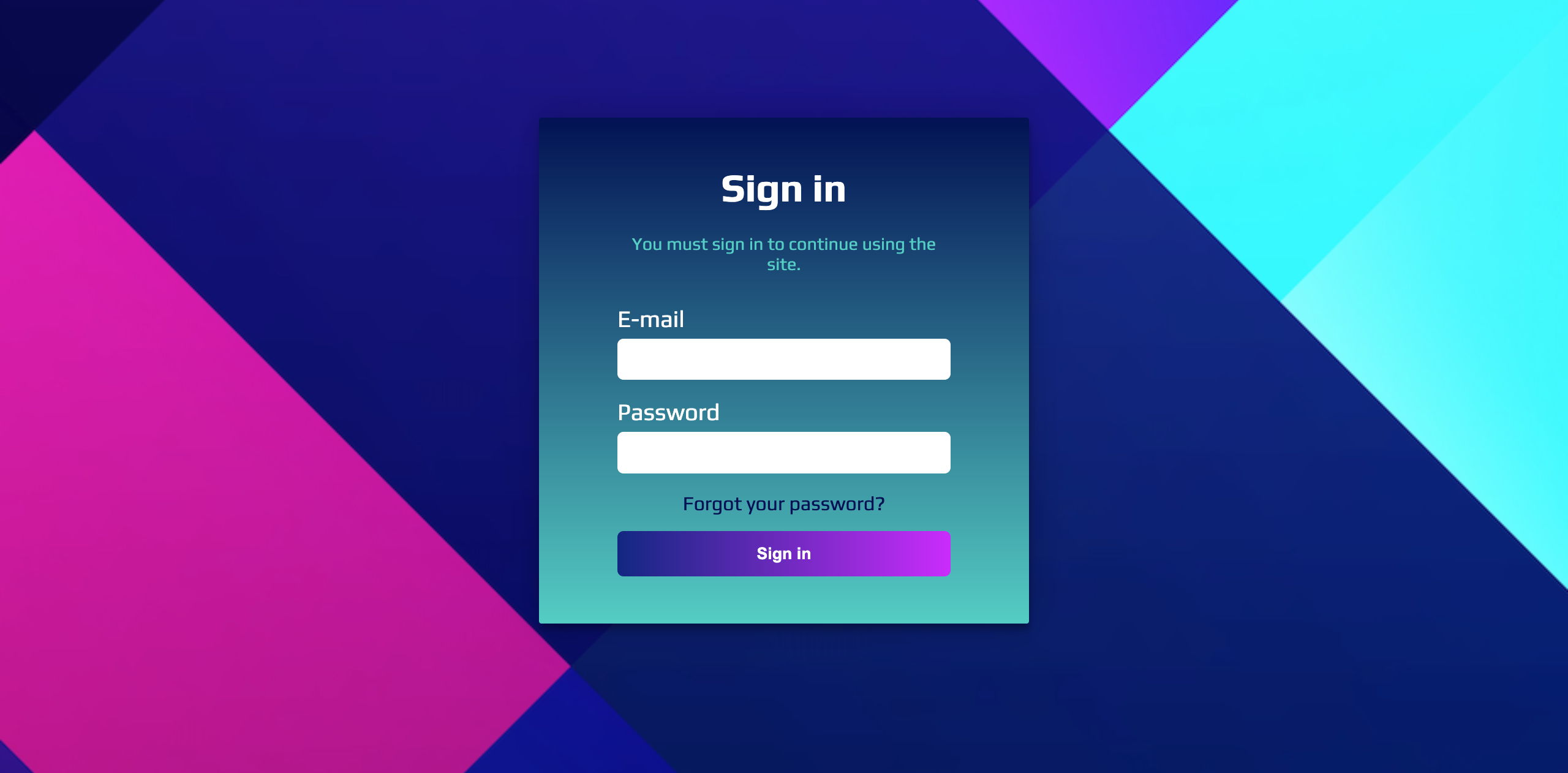 GitHub - karatashev/Login-form