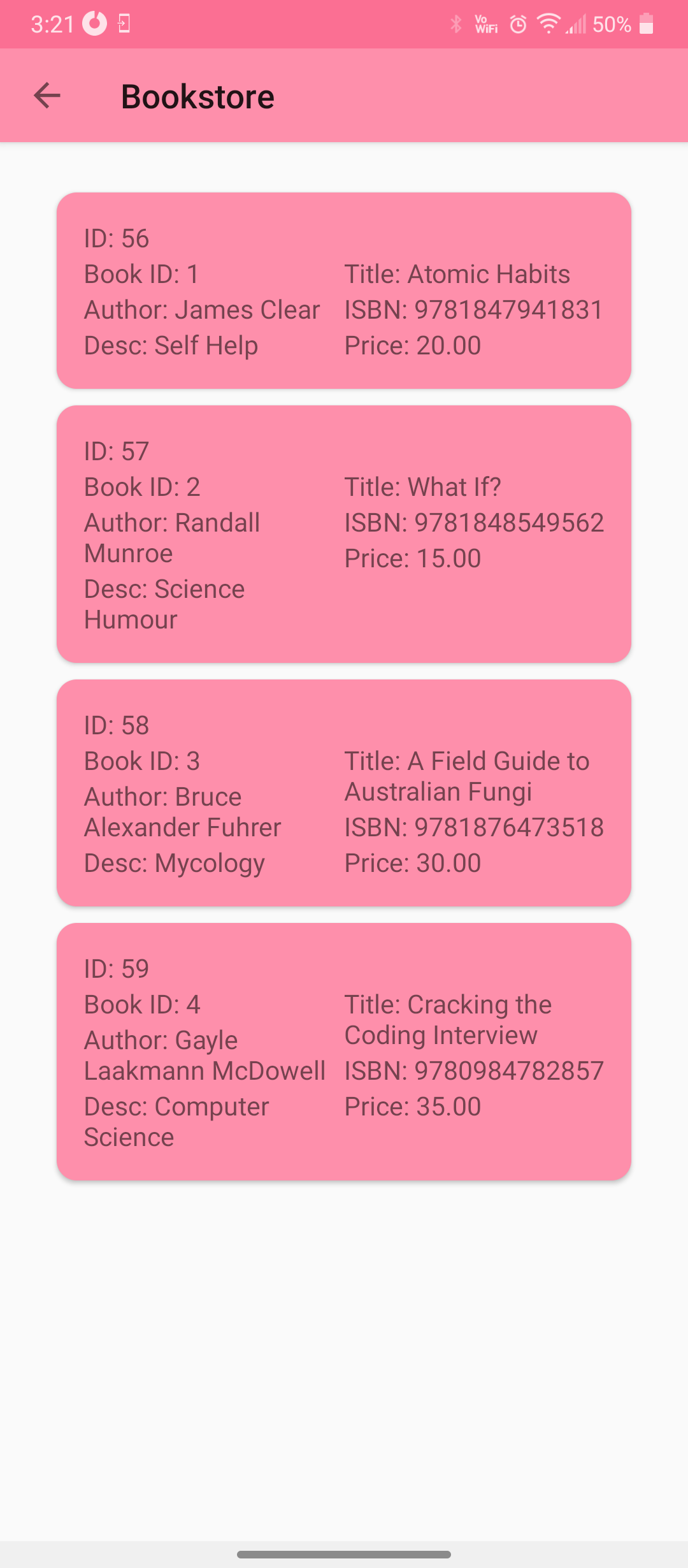 GitHub - snicklepickles/bookstore: Android bookstore database app with local and cloud storage