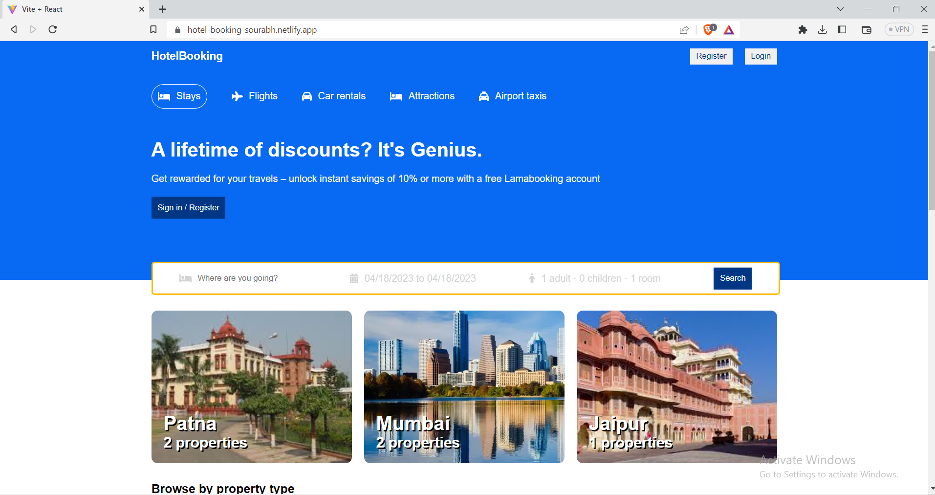 GitHub - sour7/hotel-Booking-app