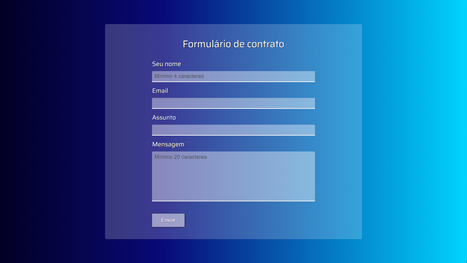 GitHub - vini-rbeiro/formulario-de-contrato