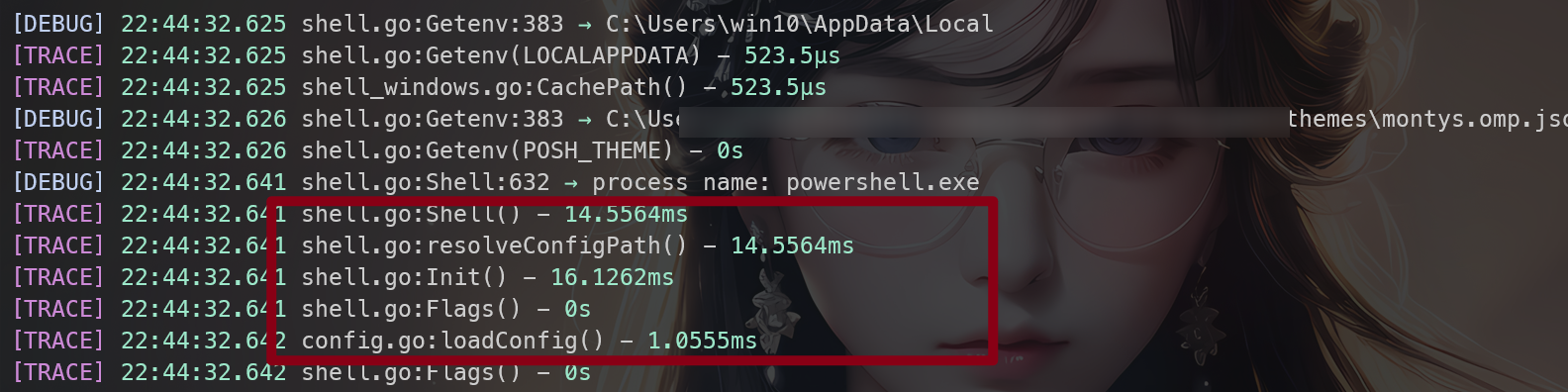 Loads slowly, and there are errors in the debug. · Issue #3589 · JanDeDobbeleer/oh-my-posh · GitHub