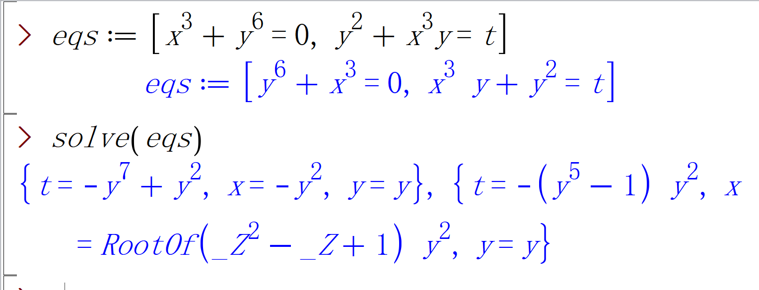 can symbolic.jl solve a system of nonlinear equations？ · Issue #470 ...