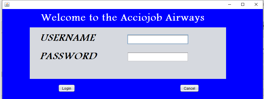 GitHub - AmithAKulk/AirlineReservationSystem: Project on Airline ...