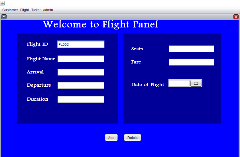 GitHub - AmithAKulk/AirlineReservationSystem: Project on Airline ...