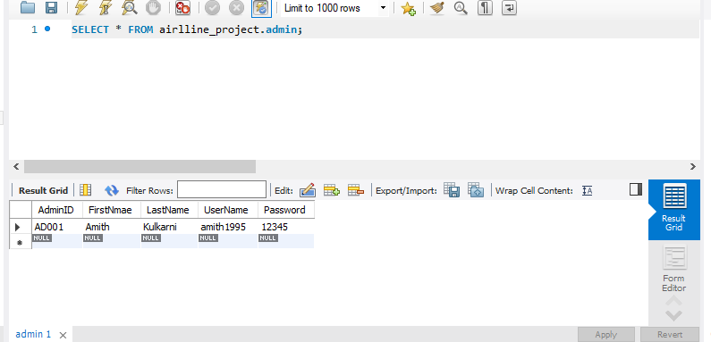 GitHub - AmithAKulk/AirlineReservationSystem: Project on Airline reservation system, using java ...