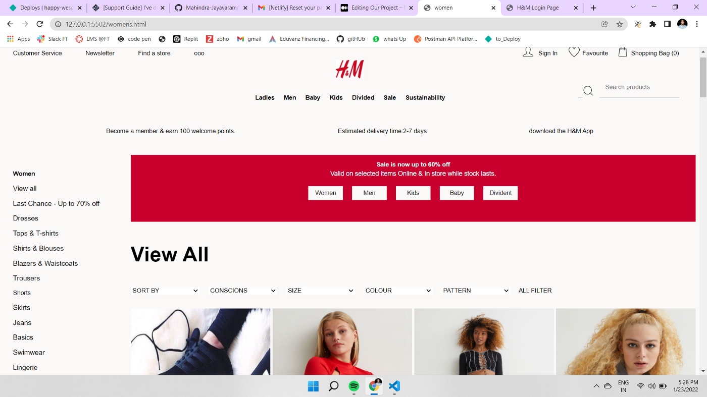 GitHub - itsyogihr13/HM-Clone-Backend-main: Using Backend I made an E-commerce website known for ...