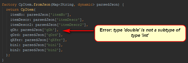 json deserialization issue (adds decimal points to numbers) · Issue #527 · cfug/dio · GitHub
