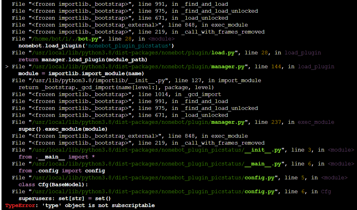 插件无法导入 · Issue #3 · lgc-NB2Dev/nonebot-plugin-picstatus · GitHub