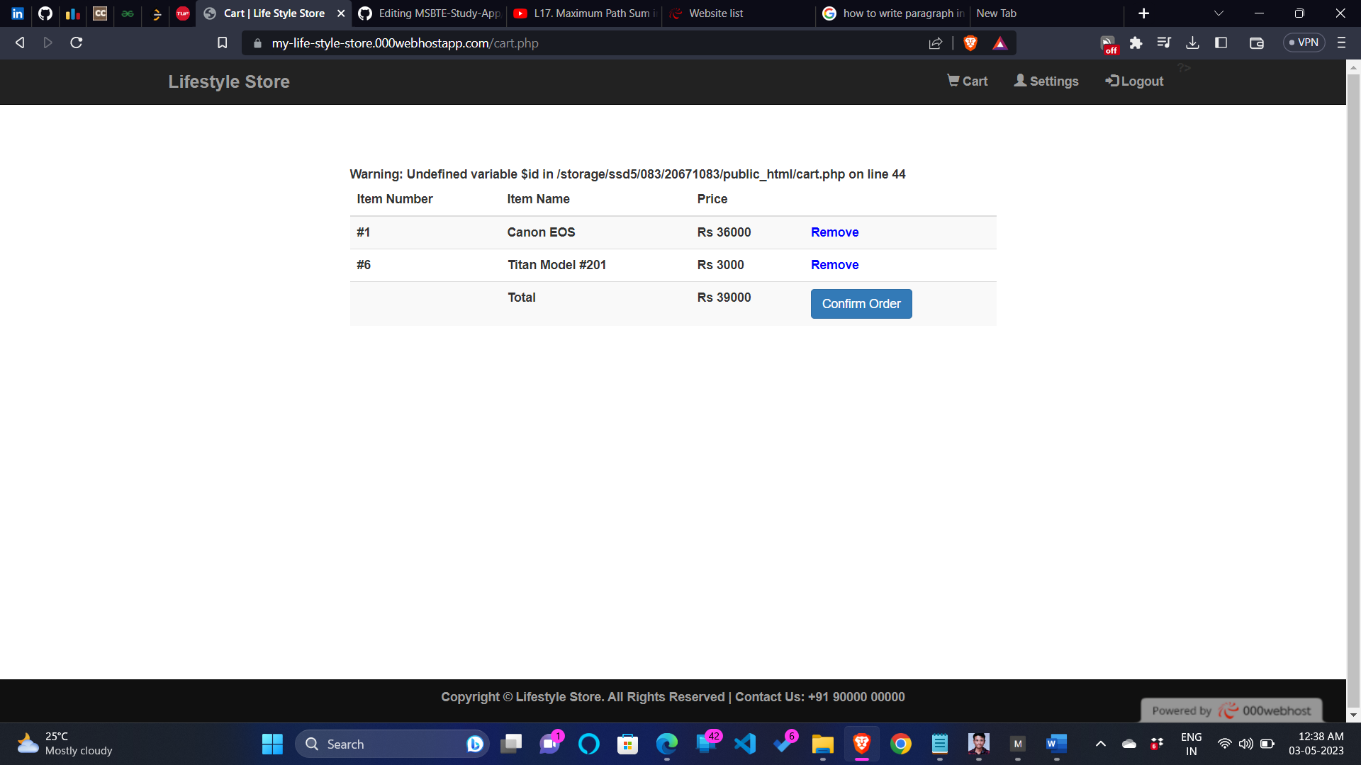 GitHub - pratikpbhoyar/Life-Style-Store