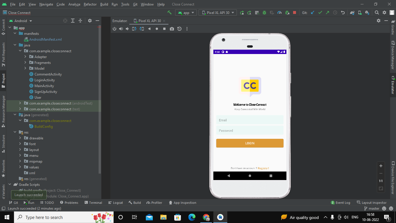 Github Yourownitsmedhc Close Connect Android App