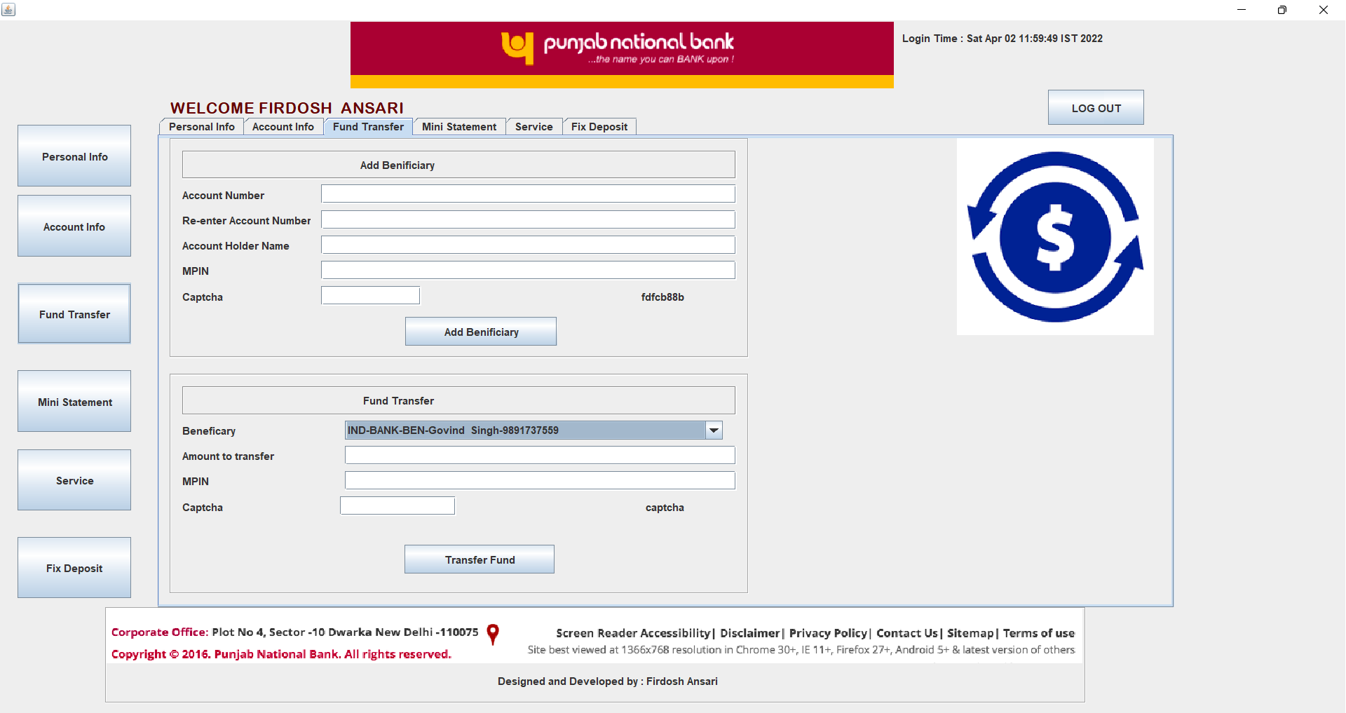 GitHub - firdosh-ansari-02/Online_Banking_System