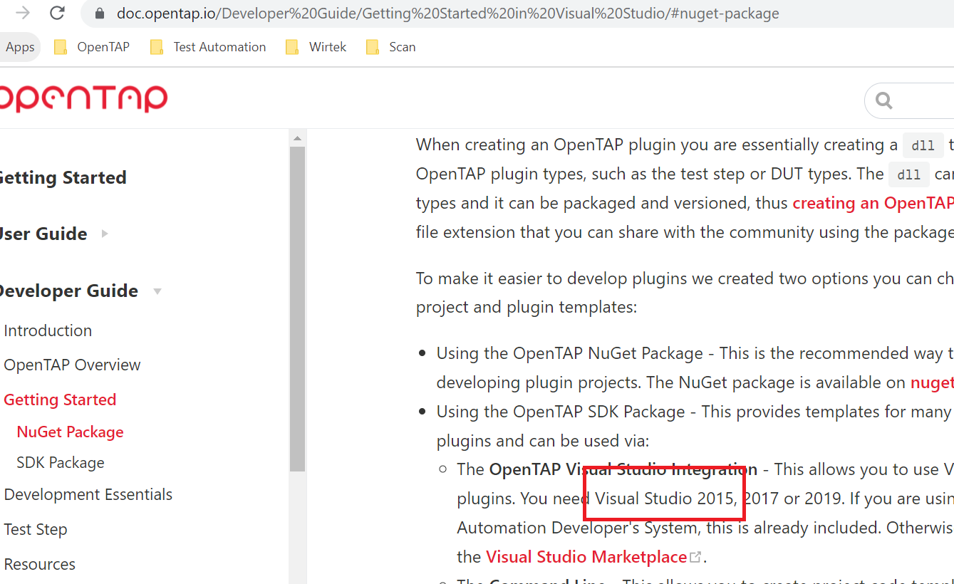 Remove VS2015 needed software required - "Getting Started" section from Developer Guide · Issue ...