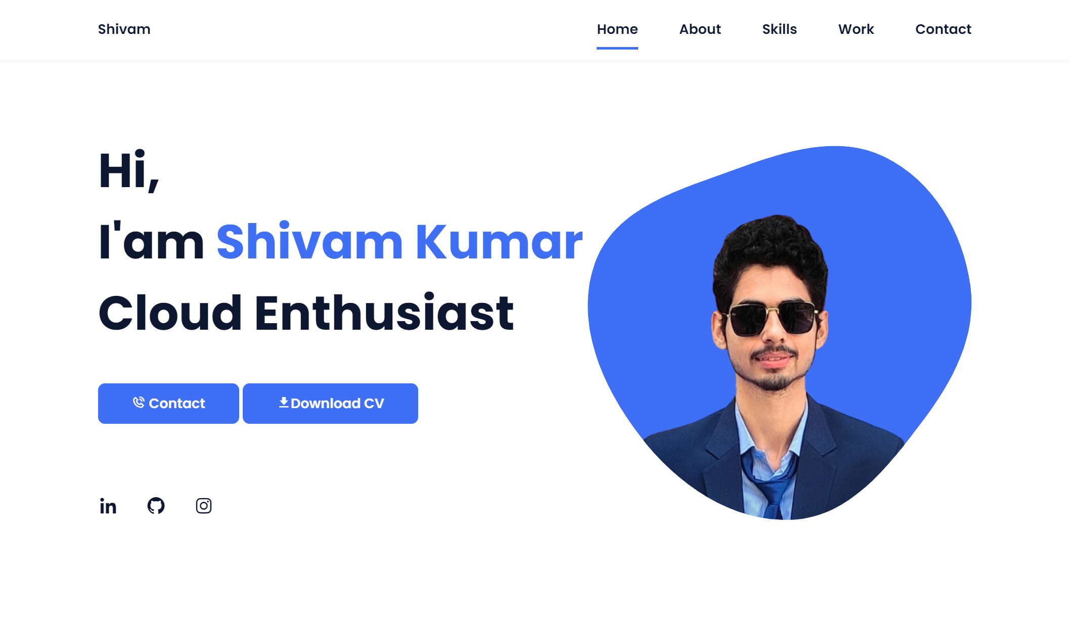 GitHub - tshivams/iamshivam: portfolio 1