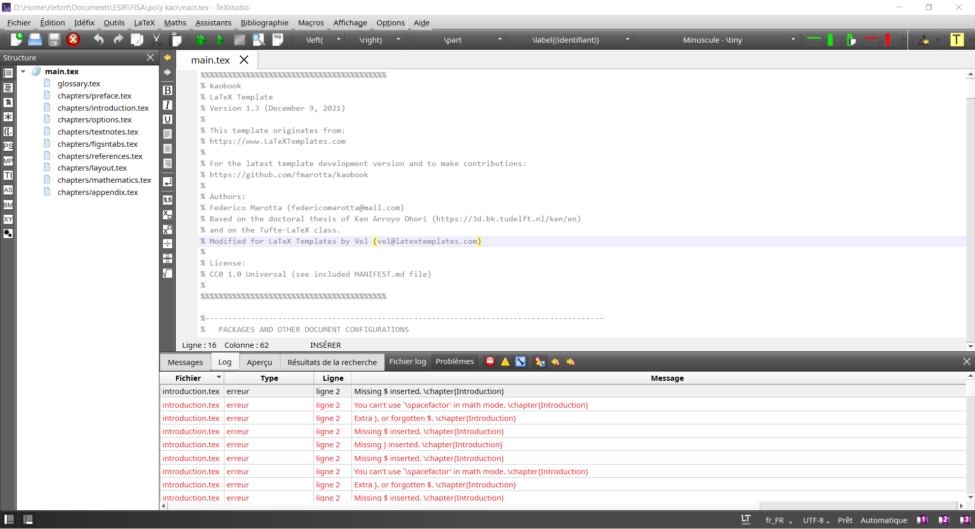 template won't compile locally with Miktex/texstudio distribution on MS W10 · Issue #193 ...
