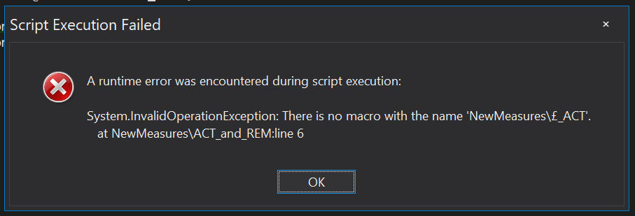 TE3: Invoke multiple CustomActions not working · Issue #824 · TabularEditor/TabularEditor3 · GitHub