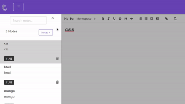 GitHub - tupis/clone-evernote-react
