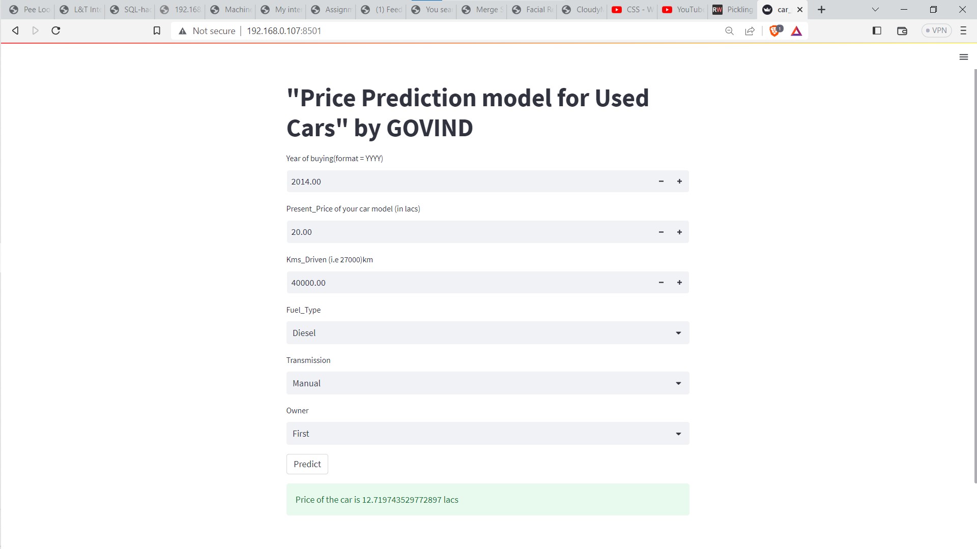 GitHub - crazygovind/End-To-End-ML-Model